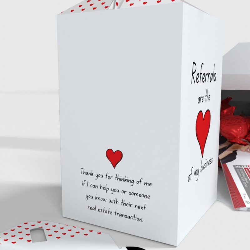 “Referrals Heart of My Business” PopBy Treat Boxes – Pack of 24 – Candy ...